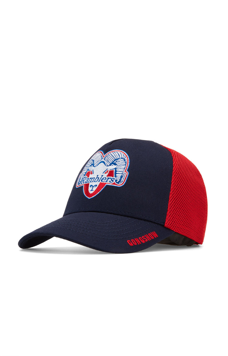 Amherst Ramblers Red Blue Gongshow MHL Mens Hockey Hat – GONGSHOW GEAR