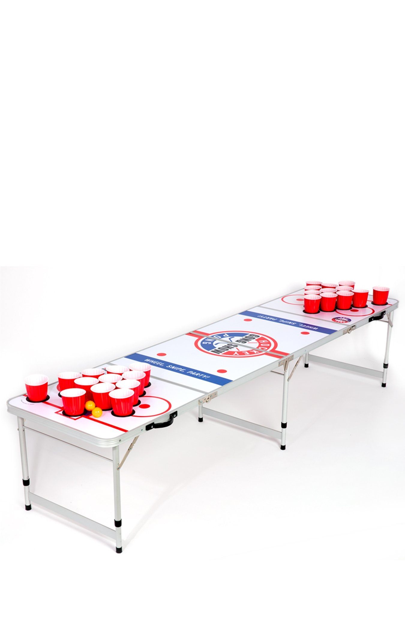 Hockey Beer Gonger®️ Pong Table 8 ft, Pong Games – GONGSHOW GEAR