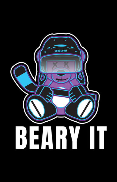 Beary IT Hockey POSTER – GONGSHOW GEAR
