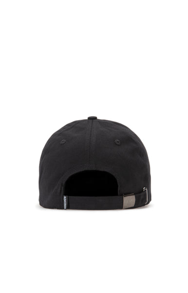 Ice Bruiser Adult 6 Panel Black Strapback Dad Hat with Ice Cream Logo ...