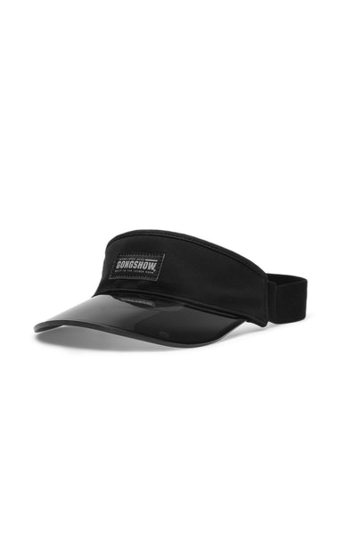 Visey Time Black Visor with Anti UV Peak – GONGSHOW GEAR